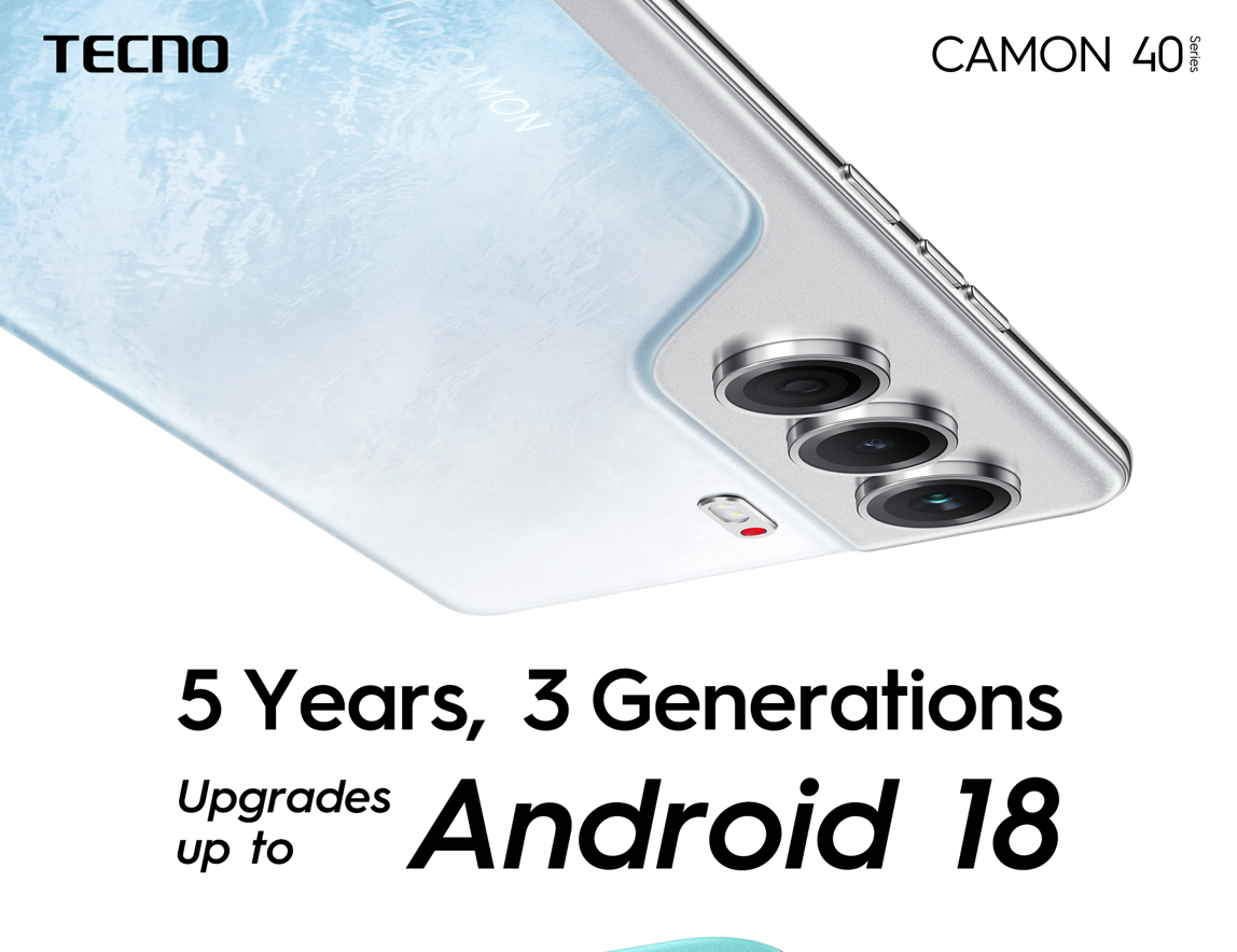 Tecno tawar kemas kini sehingga 5 tahun untuk siri Camon 40 - Fuzz.my